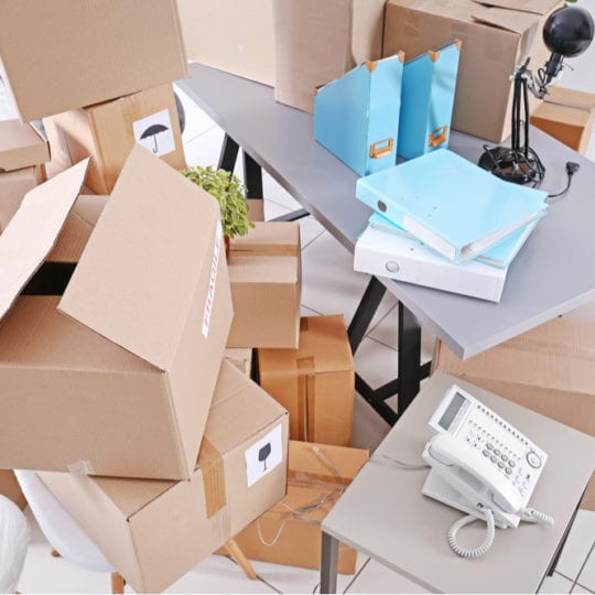 How to Pack Office Equipment for Moving and Storage | CRS Movers